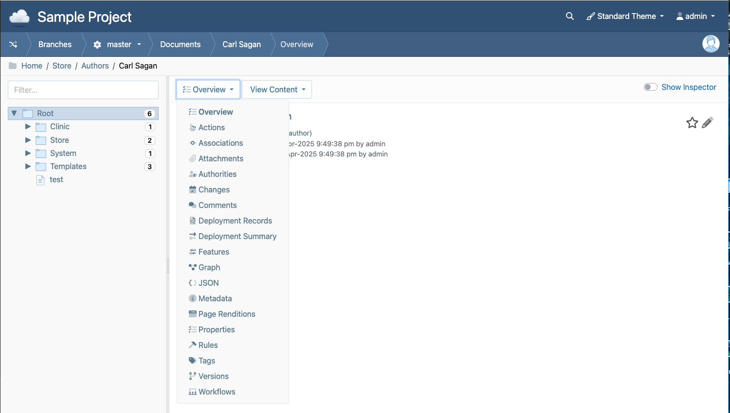 Documentation: User Interface Workflow - How to Start a Workflow - Gitana Documentation: User Interface Workflow - How to Start a Workflow - Gitana
